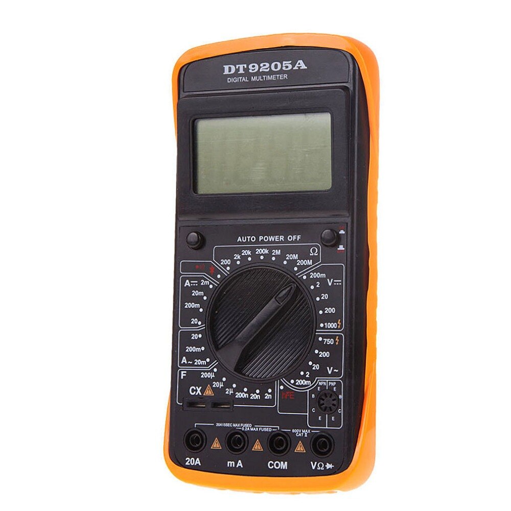DT9205A Digitale Multimeter Lcd Ac/Dc Amperemeter ... – Grandado