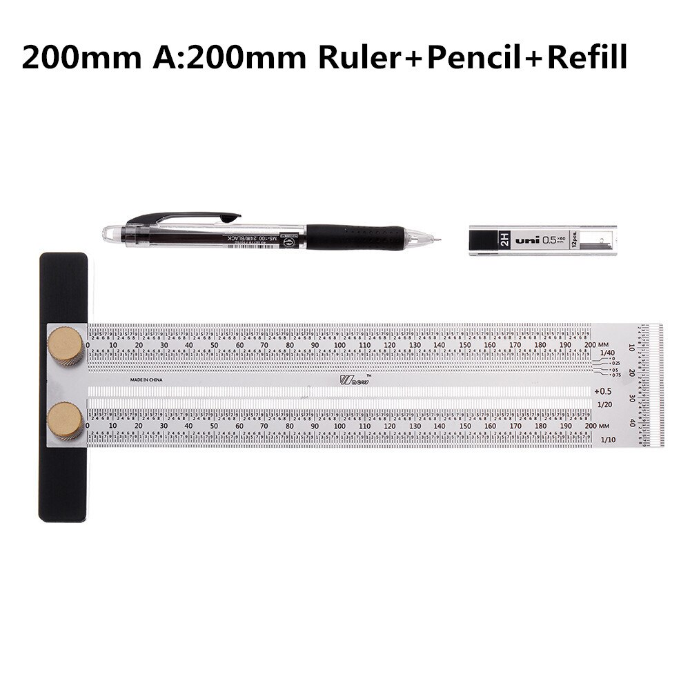 High-precision T-type Line Scriber Hole Scale Rule... – Vicedeal