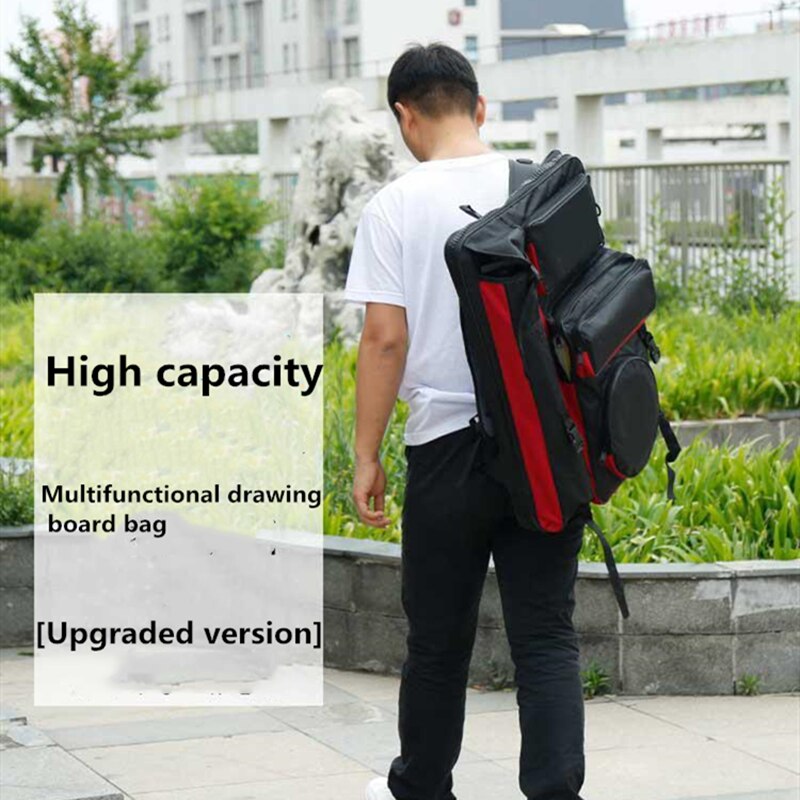 4K canvas large-capacity storage painting bag art ... – Vicedeal