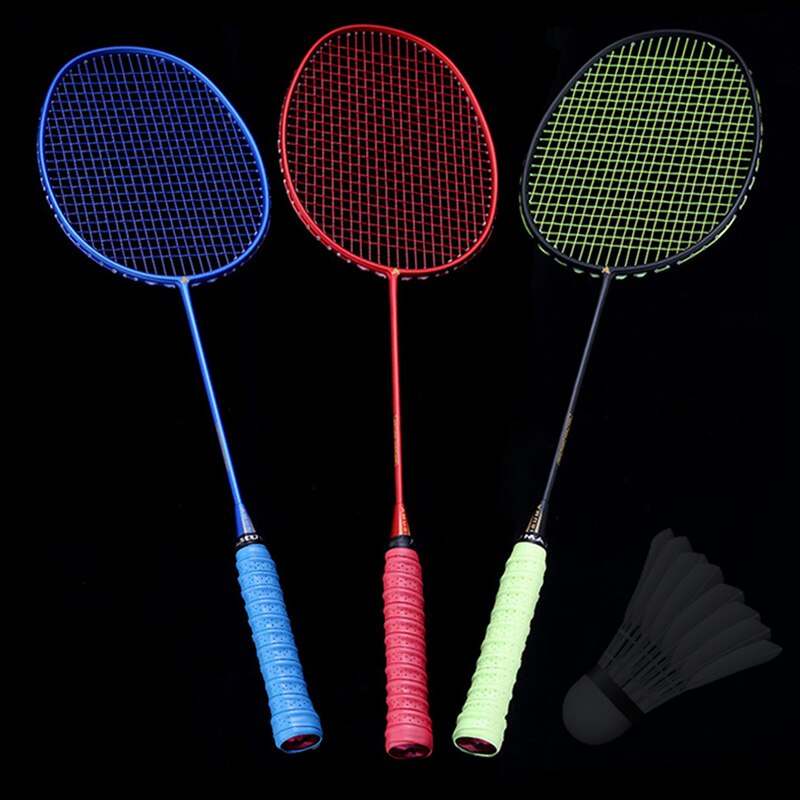Ultralight 6U Badminton Racket Carbon Portable Fre... – Vicedeal