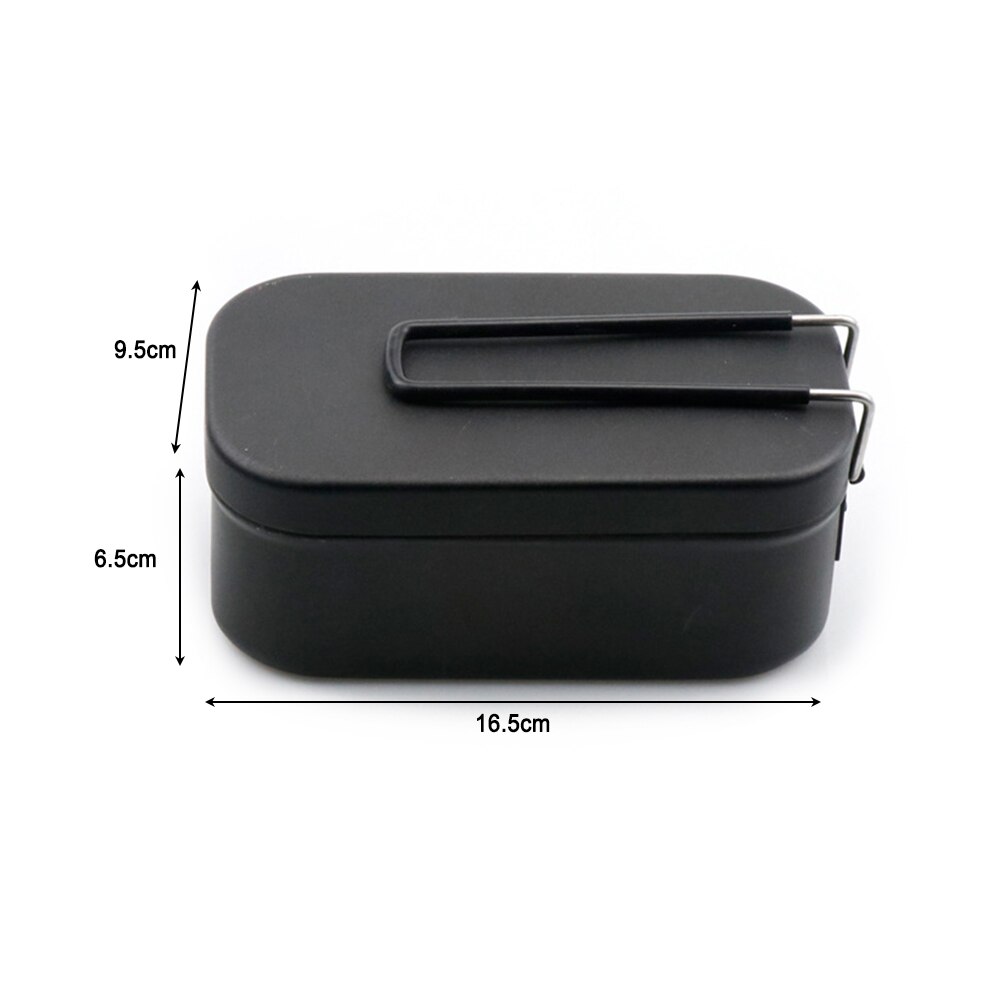 Outdoor Lunch Box 800ml Folding Handle Steaming Ra... – Grandado