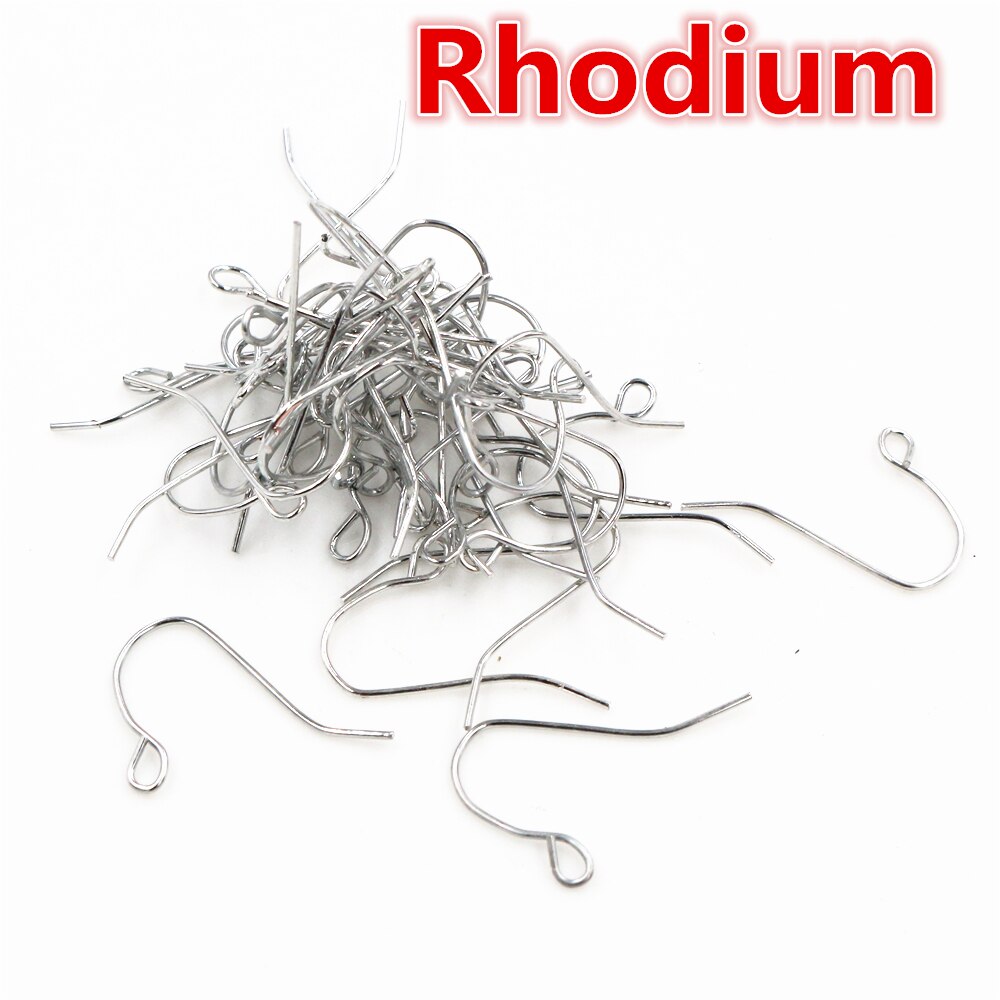 100 Stks/partij 21X12Mm Zilver Kleur Brons Earring... – Vicedeal