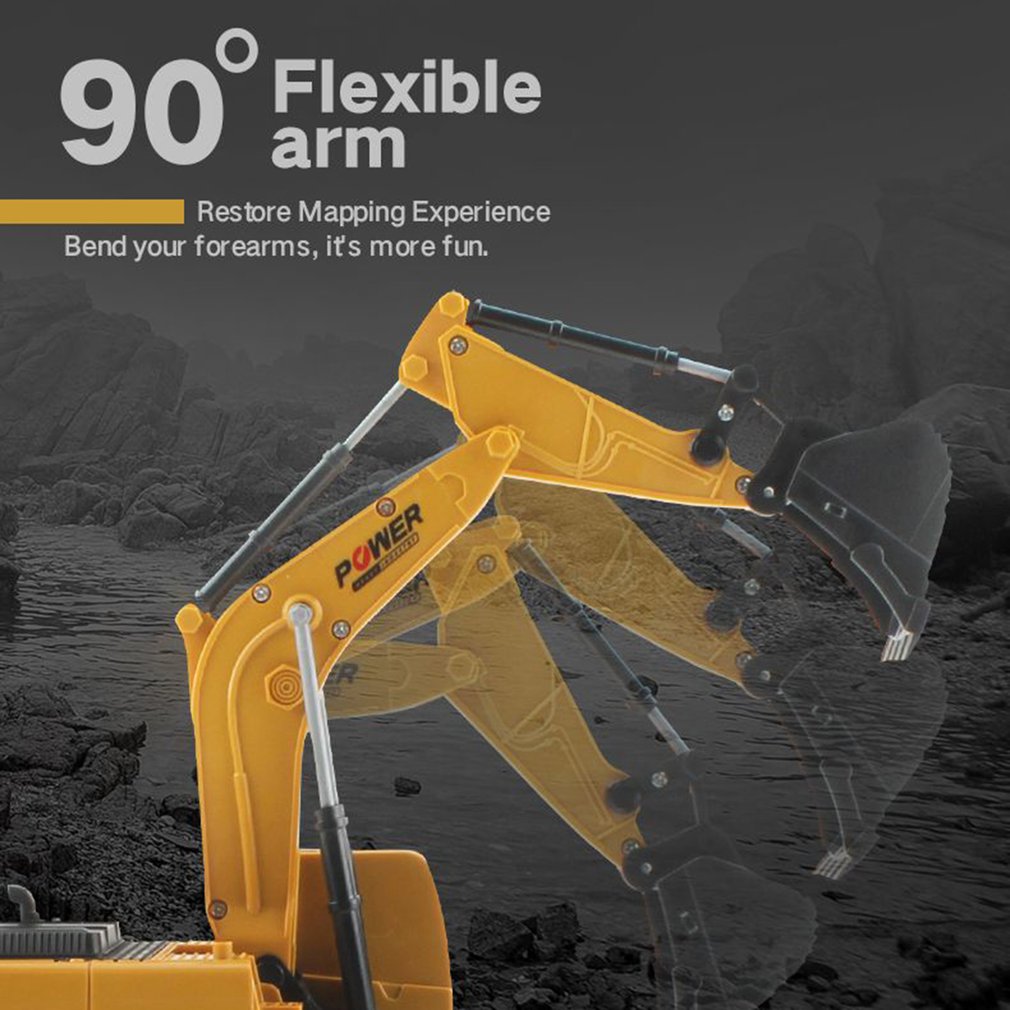 Rc Graafmachine Speelgoed 2.4Ghz 6 Kanaals 1:24 Rc... – Vicedeal