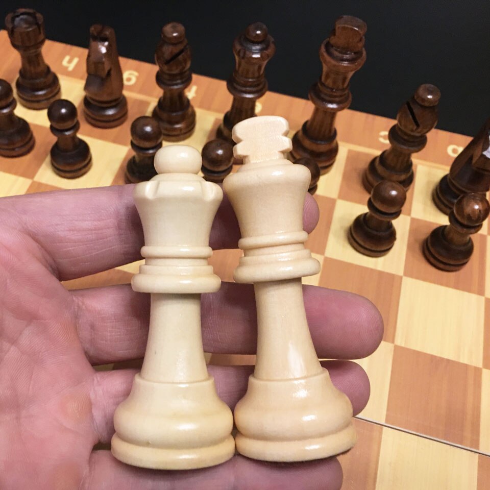 Magnetic Wooden Chess Set International Chess Game... – Grandado