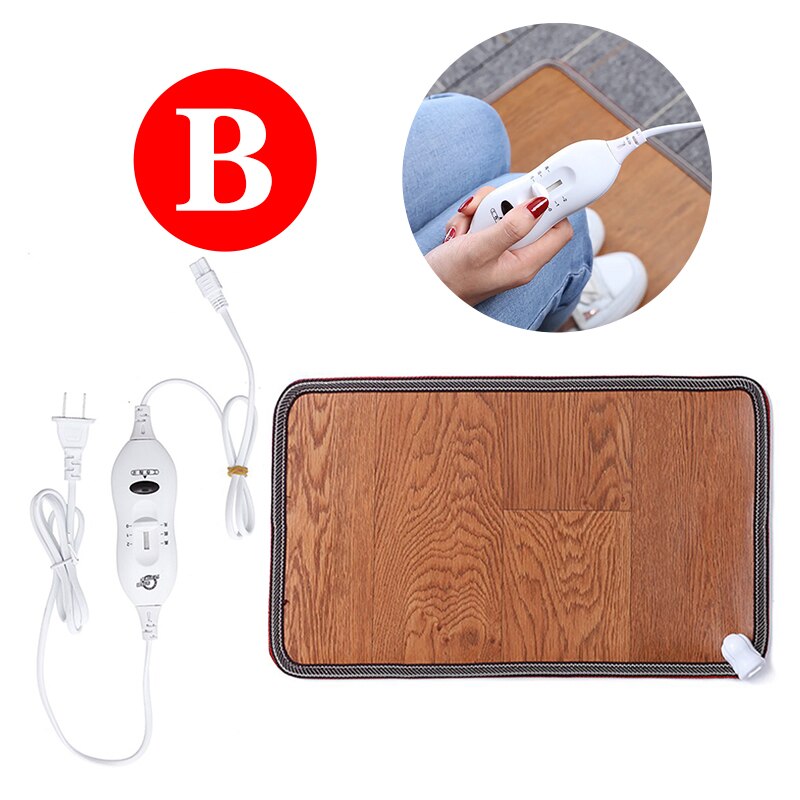 Adjustable Leather Heating Foot Mat Warmer Electri... – Grandado