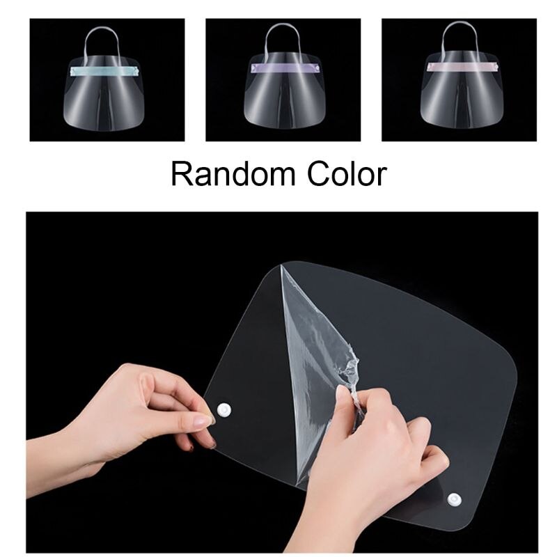 All-Purpose Face Shield Plastic Clear Anti-saliva ... – Grandado