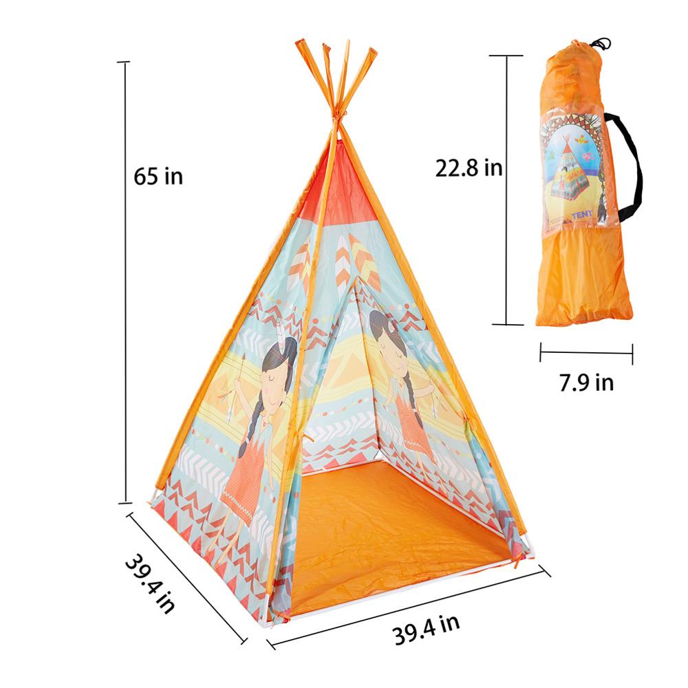 Beautiful Sky Rainbow Game Tent Happy Indian Style... – Vicedeal