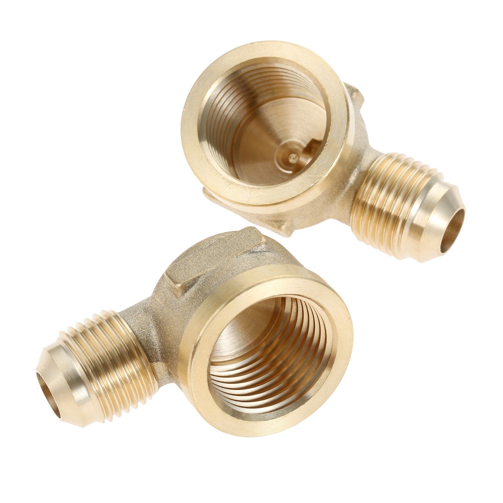 2 Pcs Propane Gas Water Oil 90 Degree Elbow Connec... – Grandado