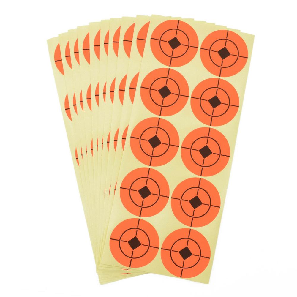 250pcs/25packs Dia.1.96"Orange Target Bullseye Sti... – Grandado