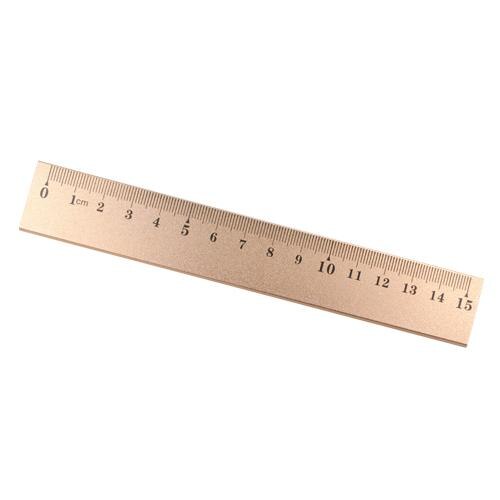 Straight Ruler Rose Gold Silver Measurement Regua ... – Grandado