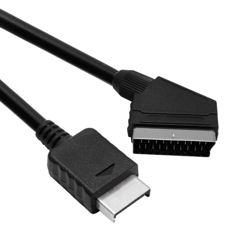 1.8m RGB Scart Cable For -Sony PS1 PS2 PS3 TV AV L... – Grandado