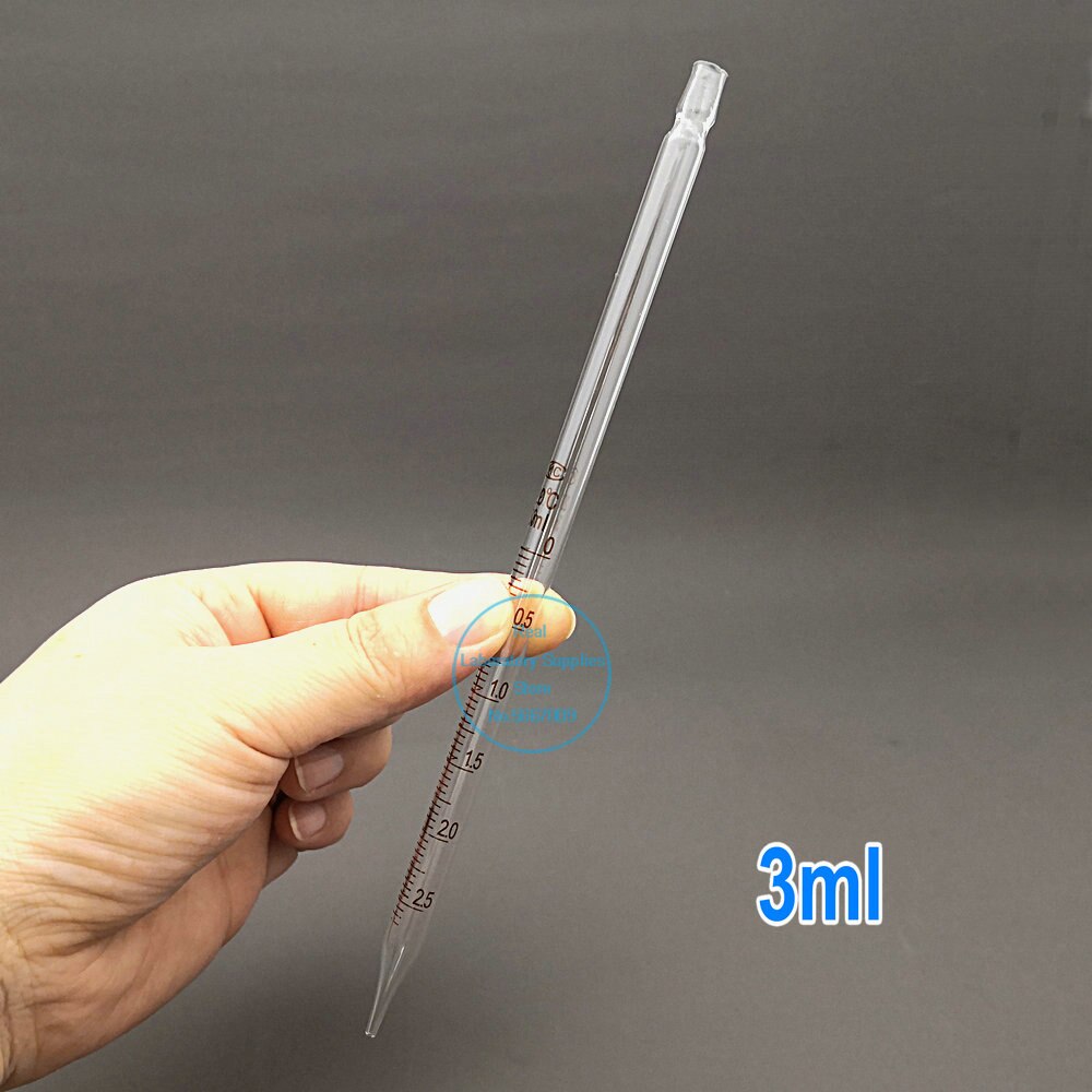10 unids/lote graduadas de vidrio pipeta cuentagot... – Grandado