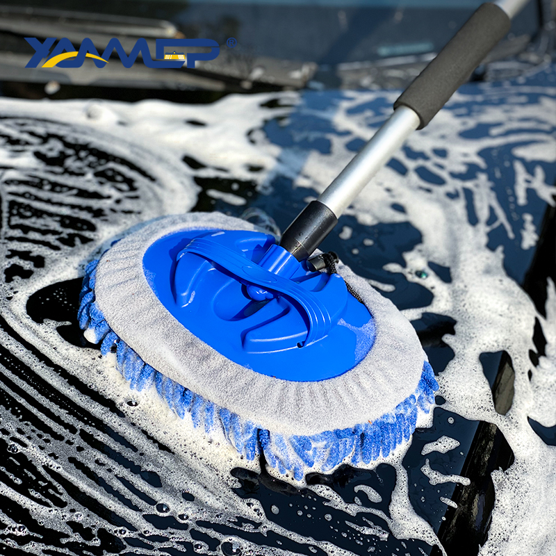 Car Wash Brush Chenille Mop Cleaning Broom Water F... – Grandado