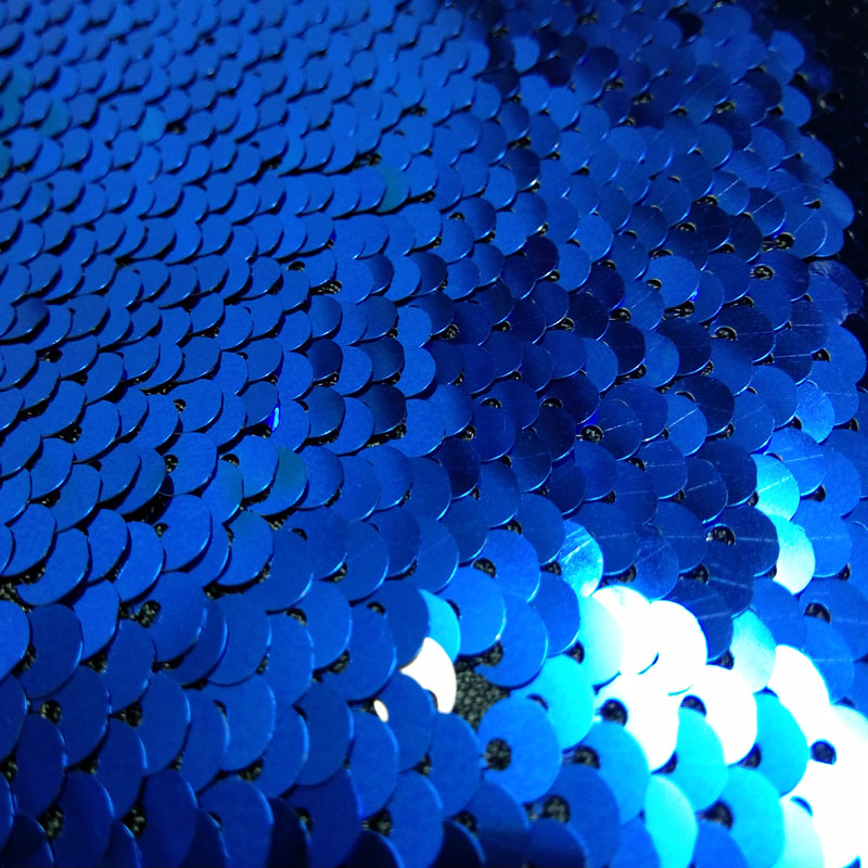 Glitter Bling Bling Blue Silver Sequin Double-face... – Grandado