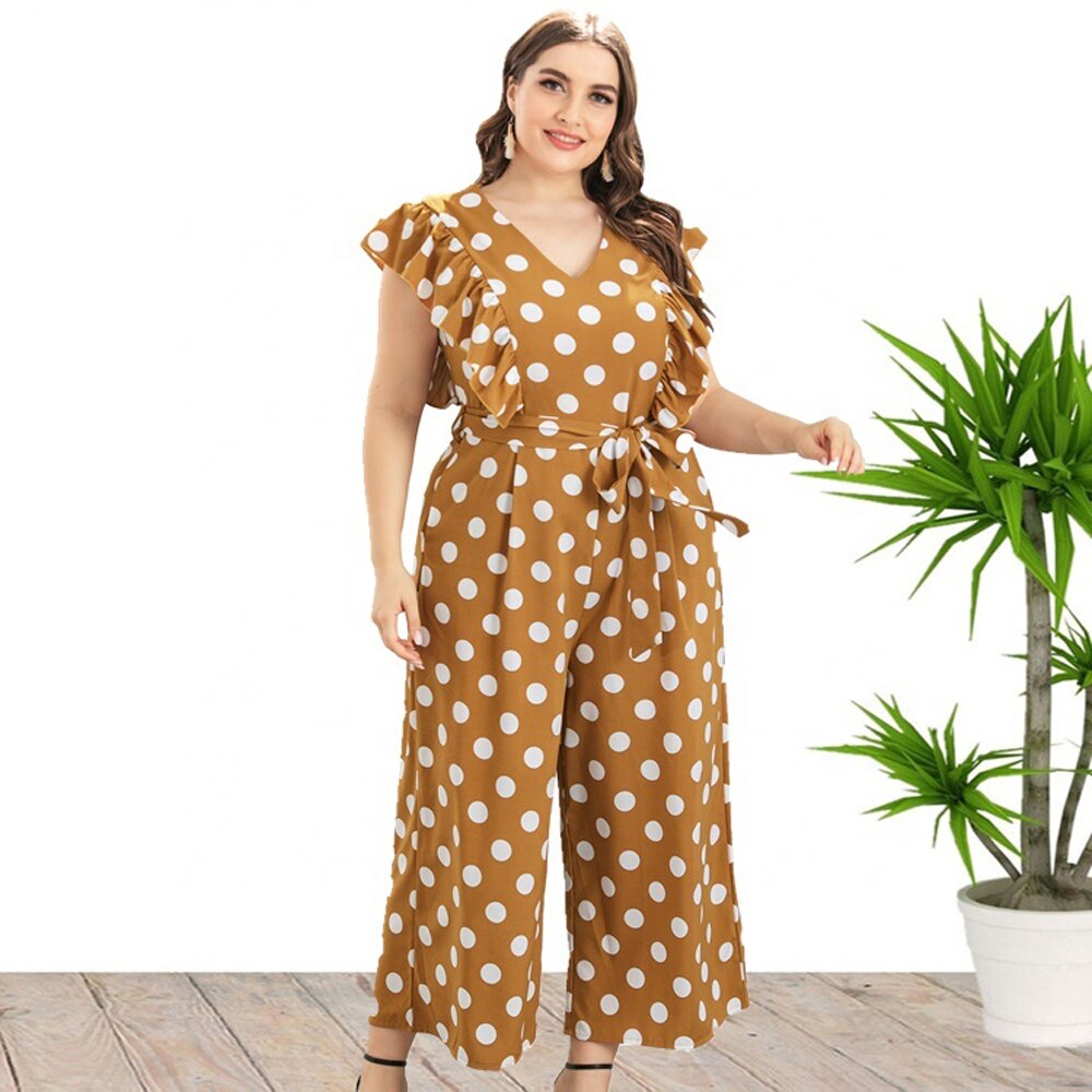 Women Plus size Clothes Bodysuit Sets Short Sleeve... – Grandado