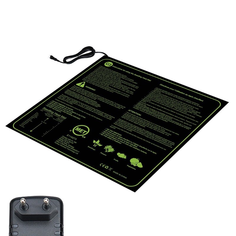 Durable Waterproof Seedling Heat Mat 20" x 20" War... – Grandado