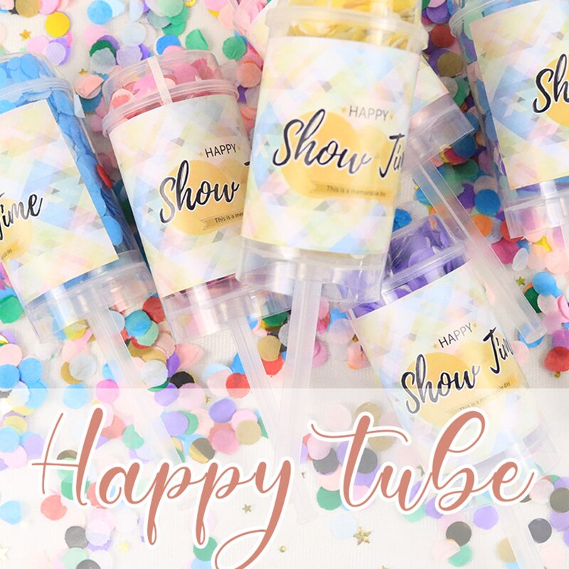 Push Pop Party Confetti Poppers For Wedding Happy ... – Grandado