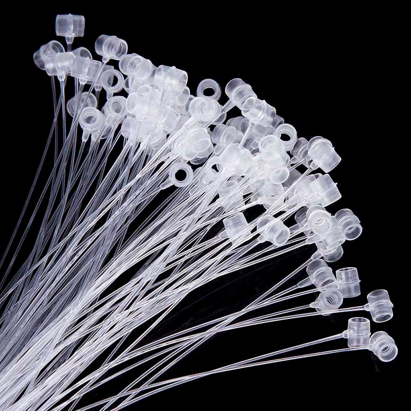 3/4/5/7 Inch 1000pcs Transparent Loop Locks Plasti... – Grandado