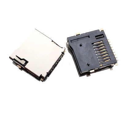 Gold-plated TF external welding card socket SD sma... – Grandado
