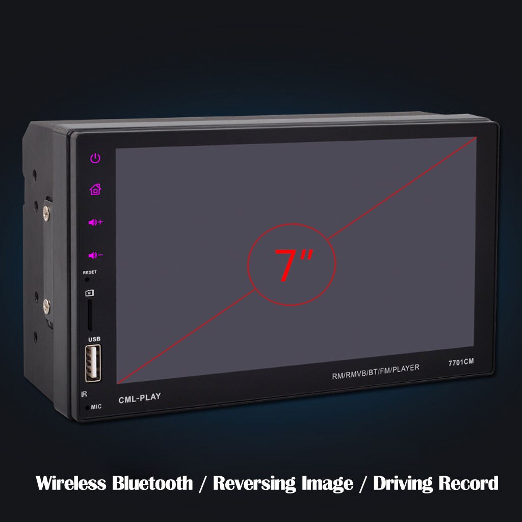 Hands-free 7 Inch 1080p Car Mp5 Player Bt Aux Usb ... – Grandado