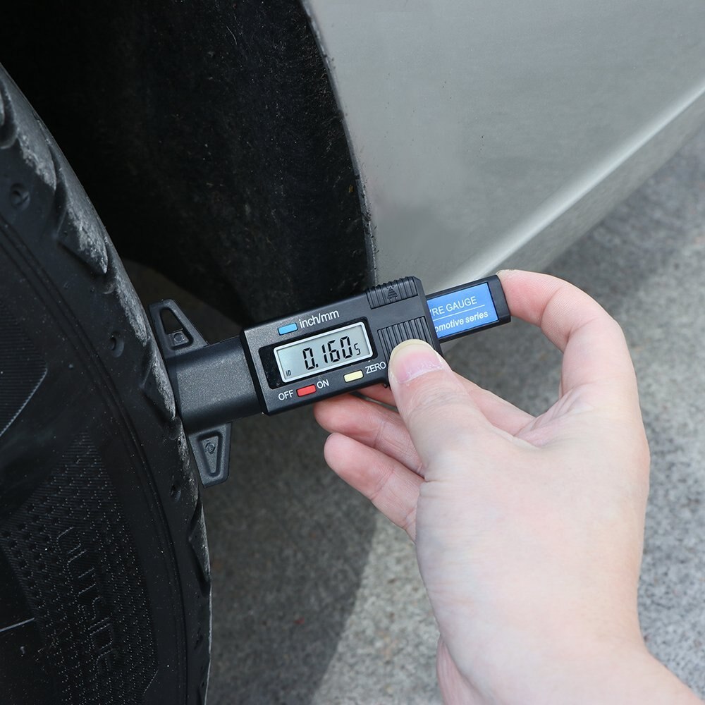 Car Digital Tyre Tire Tread Depth Tester Gauge 0-2... – Grandado