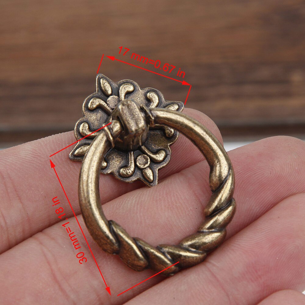 8Pcs Vintage Alloy Cabinet Handles Furniture Knobs... – Vicedeal