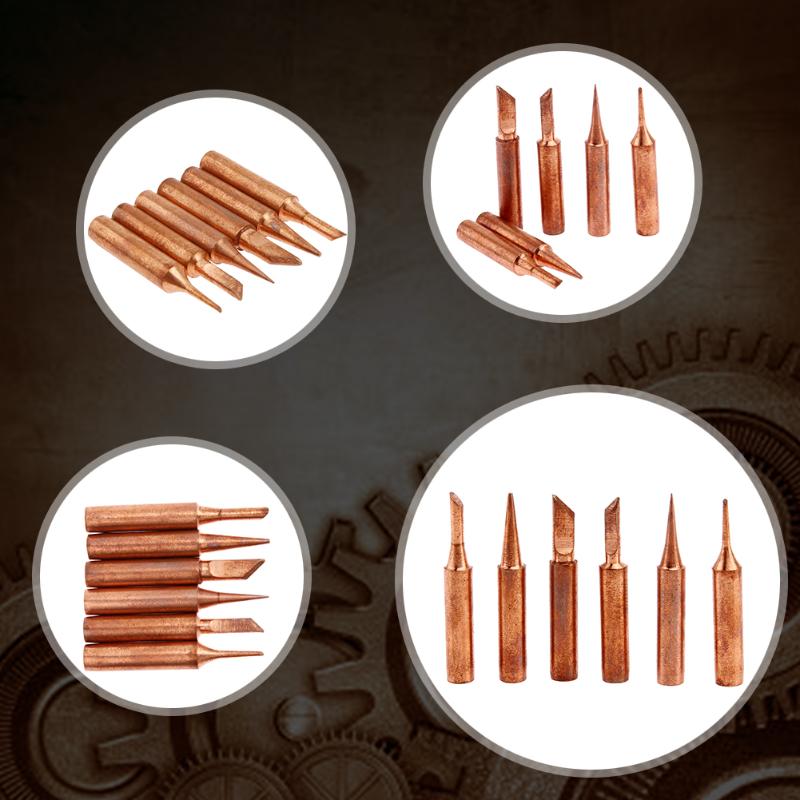 6pcs/Set Welding Nozzle Pure Red Copper Solder Iro... – Grandado