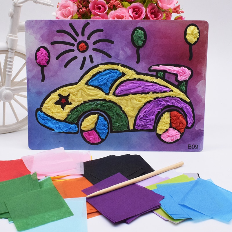 Felt Paper Diy Car Crafts Toys For Children Handic... – Vicedeal