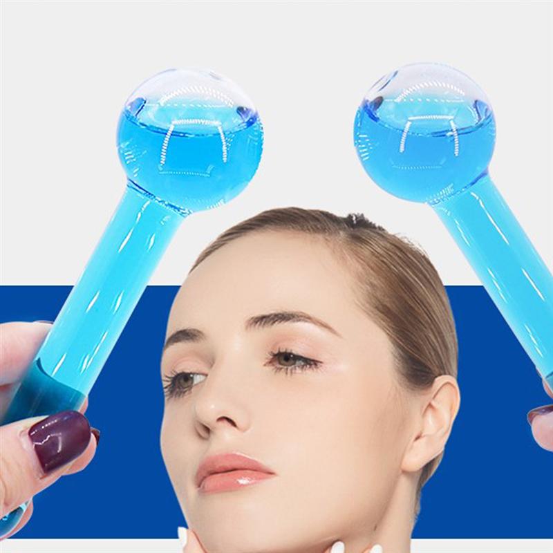 2Pcs Facial Massage Globes Beauty Ice Ball Energy ... – Grandado