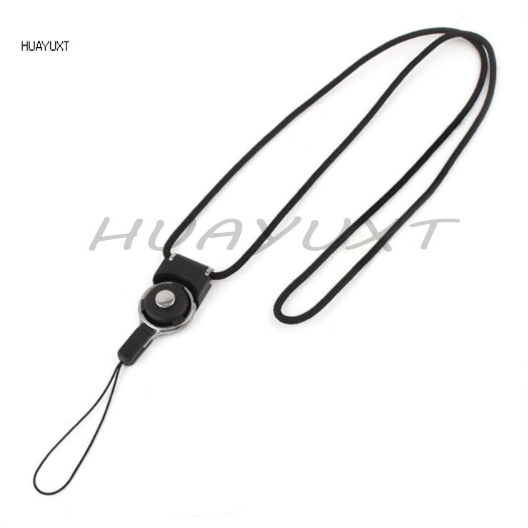 Black Detachable Ring Neck Strap Lanyard for Handh... – Vicedeal