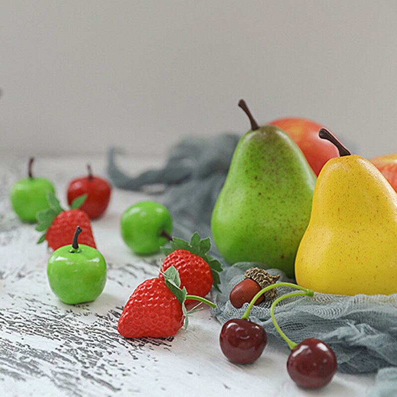 Vivid Artificial Fruit Emulational Fruit Photograp... – Vicedeal