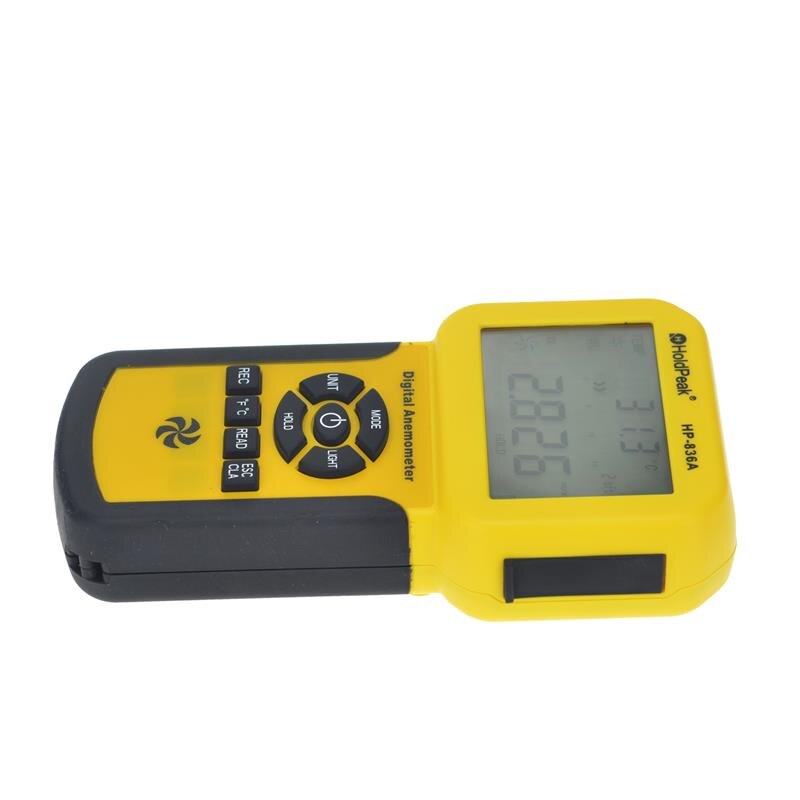 HP-836A Digital Anemometer wind meter Temperature ... – Grandado