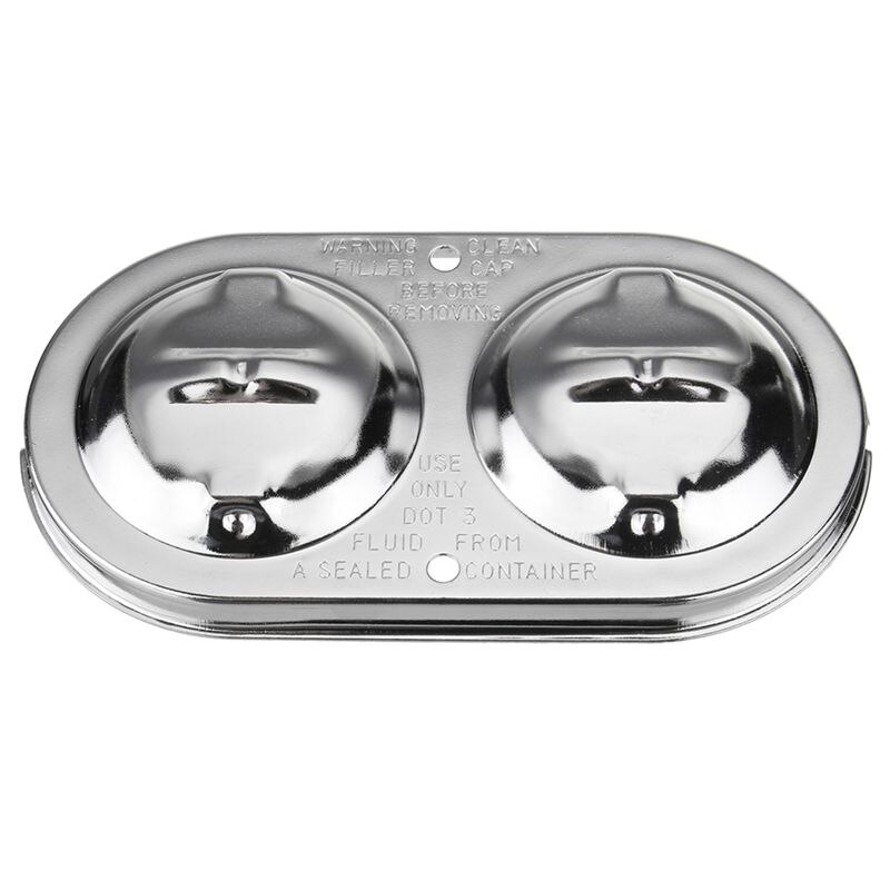 Chrome Brake Master Cylinder Cover Dual Bail Brake... – Grandado