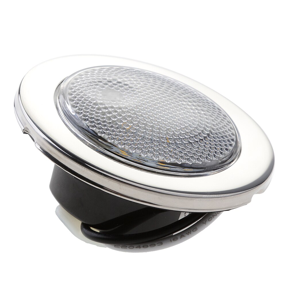 Boat Interior Light 9 LED Round Light Prismatic Pu... – Grandado