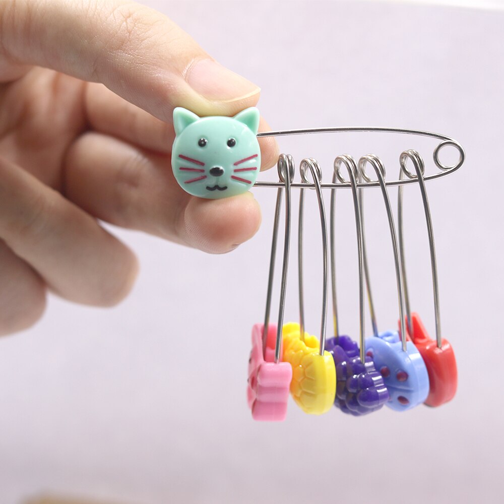 10Pcs Stainless Steel Safety Pins Infant Kids Clot... – Vicedeal