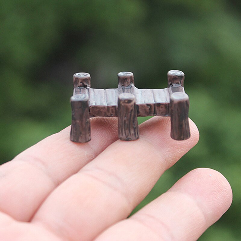 Mini Houten Brug Micro Landschap Hars Beeldjes Fai... – Vicedeal