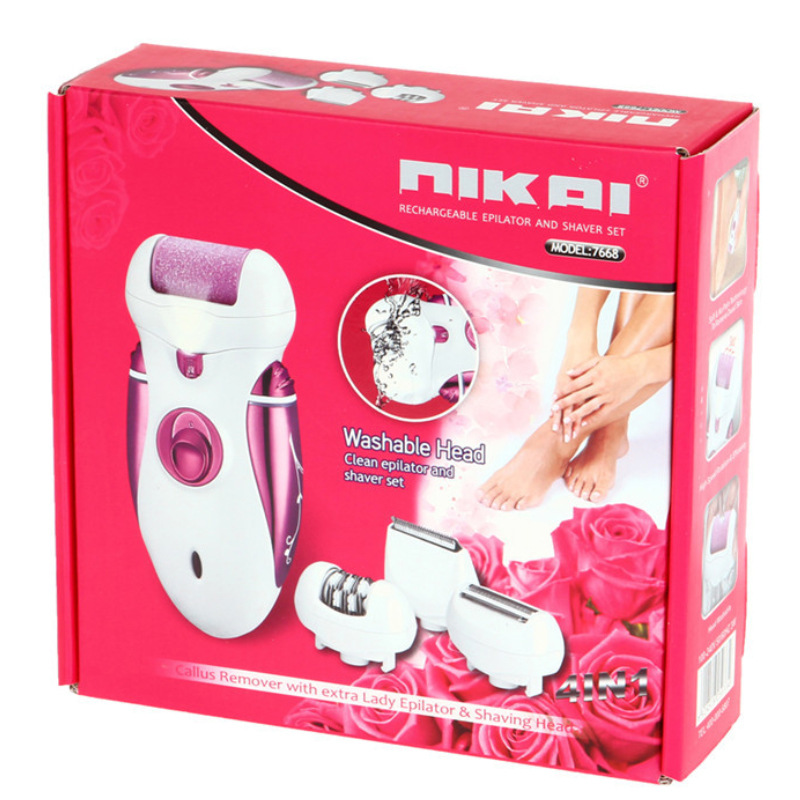 4in1 rechargeable epilator women facial female sha... – Grandado
