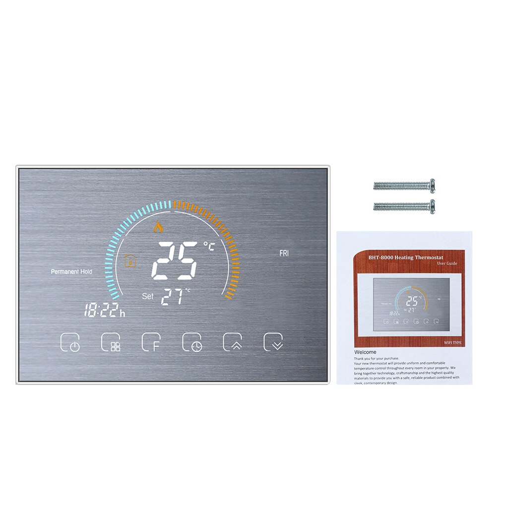 Termostato de pared programable, retroiluminado, L... – Grandado