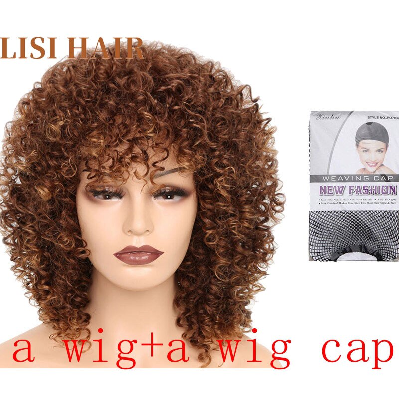 LISI HAIR 18" Medium brown color heat resistant sy... – Grandado