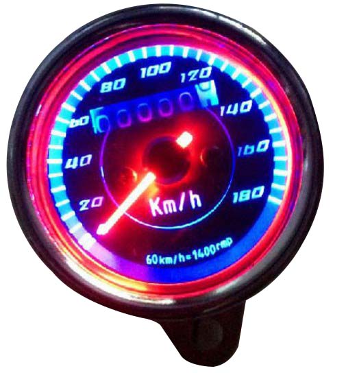 Newest Universal Double color LED light Odometer S... – Grandado