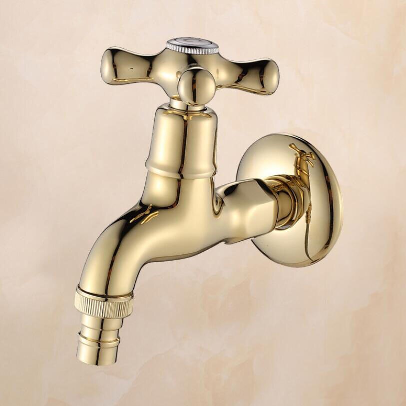 Rose Gold/ Golden Wall Mount Outdoor Garden Tap La... – Grandado