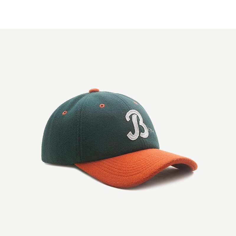 Baseball Cap Retro Splicing Style Bliss Embroidery... – Grandado