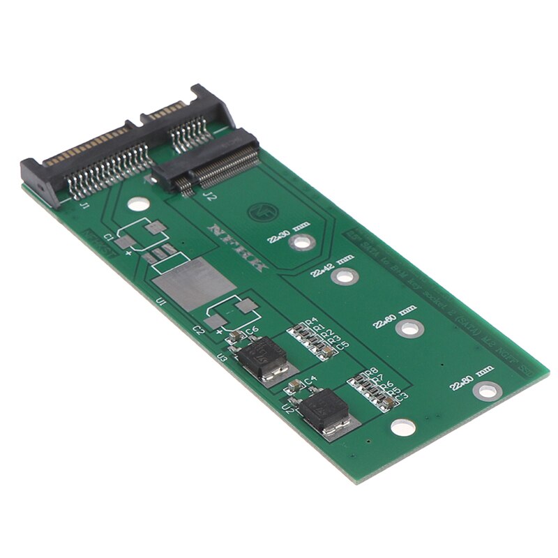 B key M.2card ngff ( m2 ) ssd to 2.5" sata adapter ssd to sata3 convert ...