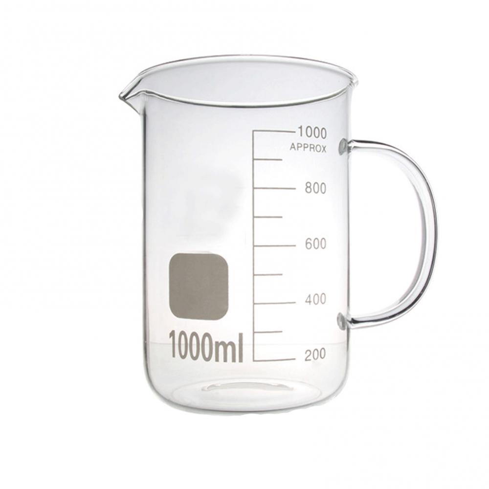 50/100/250/500/1000ml Glass Beaker With Handle Hig... – Grandado