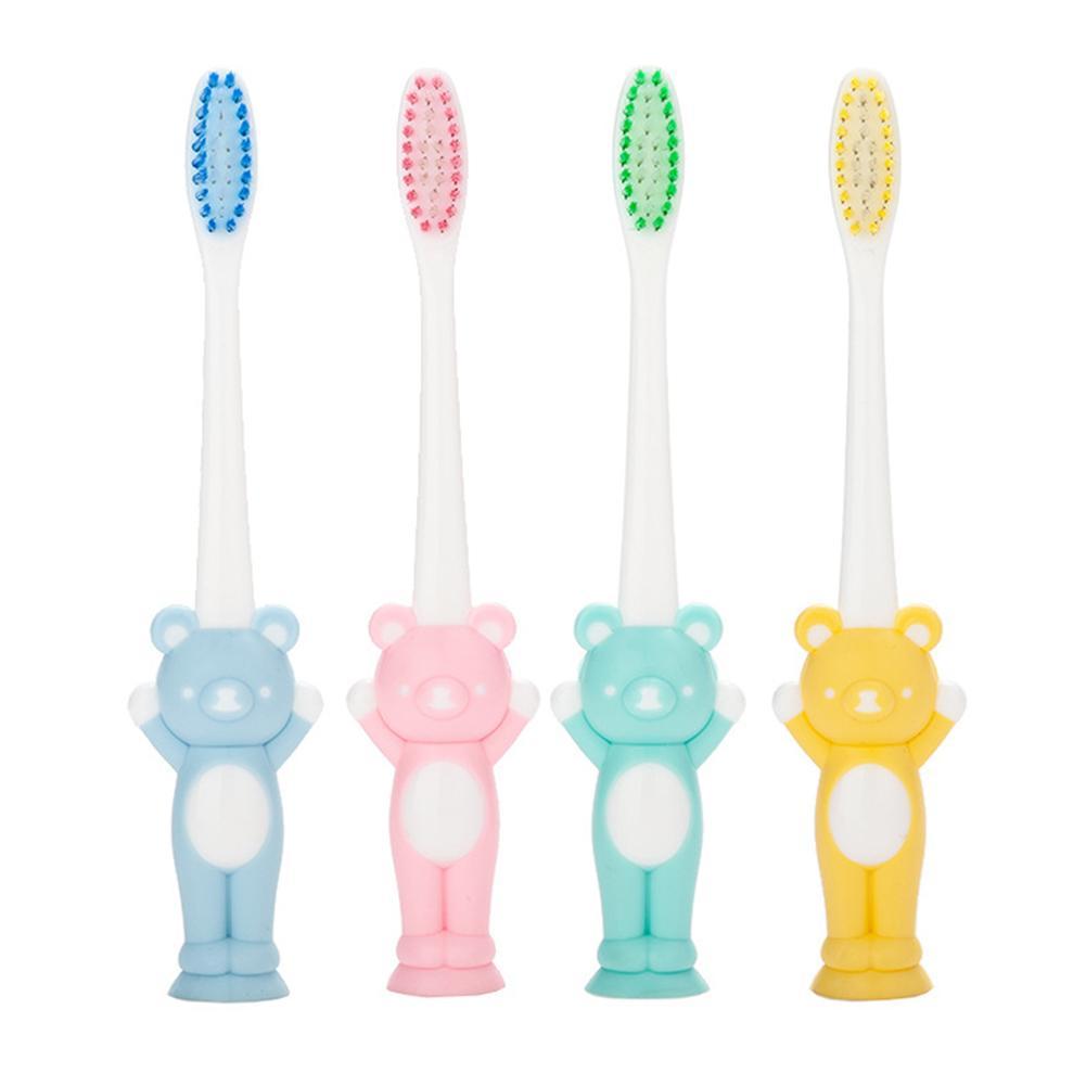 4pcs Baby Kids Training Toothbrushes Soft-bristled... – Vicedeal