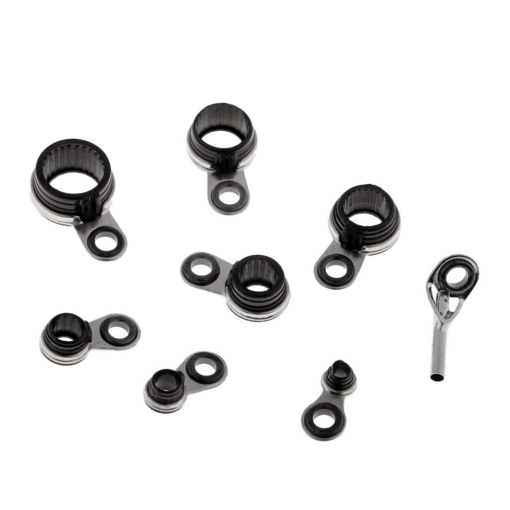 8 stk fiskestang guider rustfrit stål fiskestang ø... – Grandado