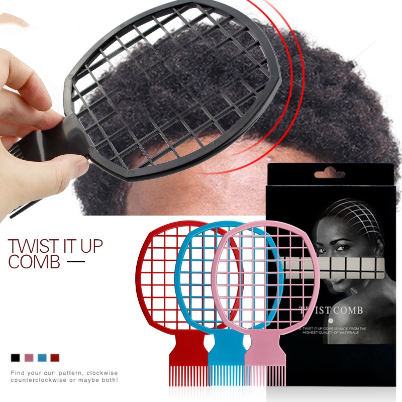 Afro Twist Tool Comb Women men Twist-it-up Comb Cu... – Grandado