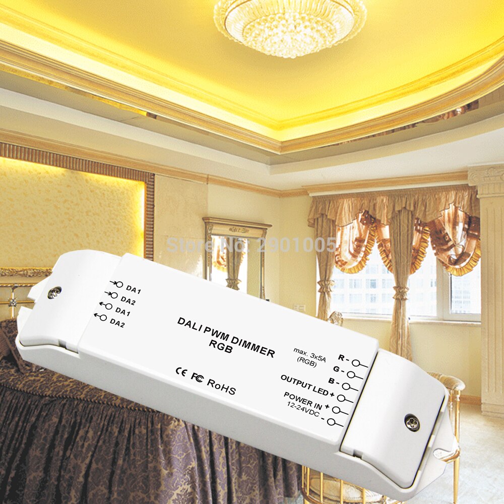 Cv 3CH Dali Led Lamp Dimmen Driver Pwm Rgb Dimmer ... – Vicedeal