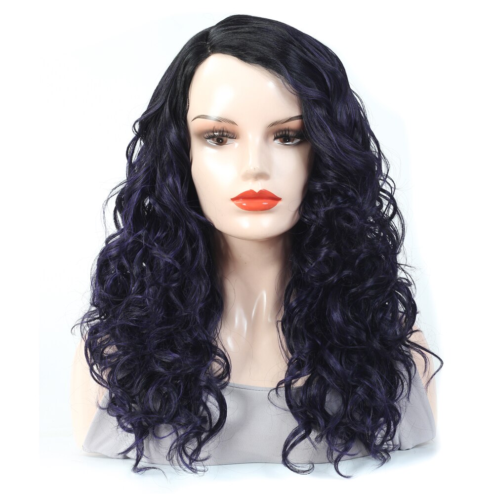 X-TRESS Lace Part Synthetic Wigs Ombre Brown Color... – Vicedeal