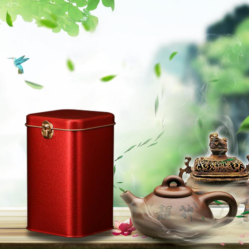 Metal Tea Cans High-Grade Lock Tinplate Coffee Can... – Vicedeal